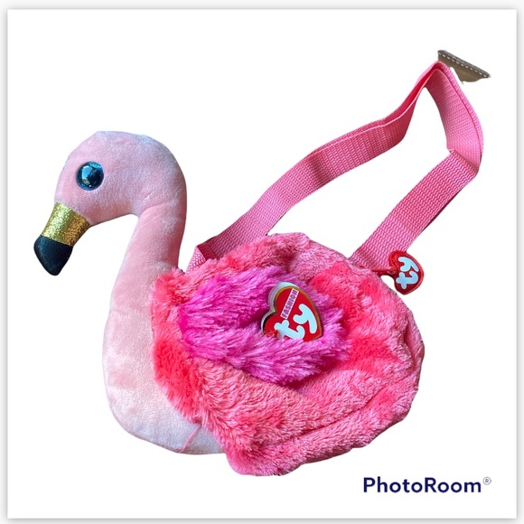 Ty | Accessories | Ty Nwt Flamingo Purse | Poshmark